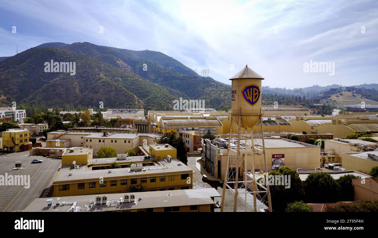 Aerial sunset studios hi-res stock photography and images - Alamy