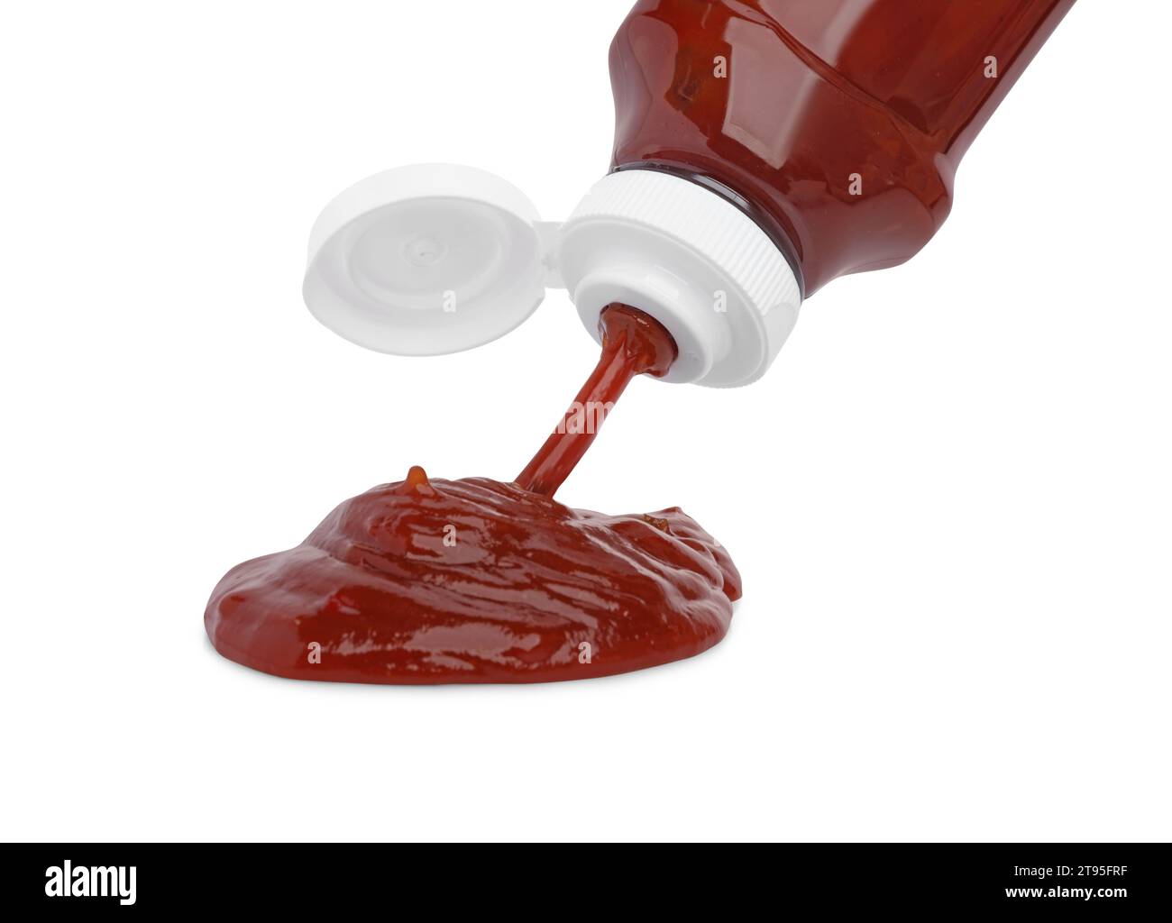 Ketchup pouring from bottle hi-res stock photography and images - Alamy