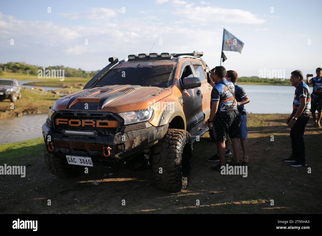 Outdoor adventure at Ubay Stock Farm, Bohol, Philippines Stock Photo ...