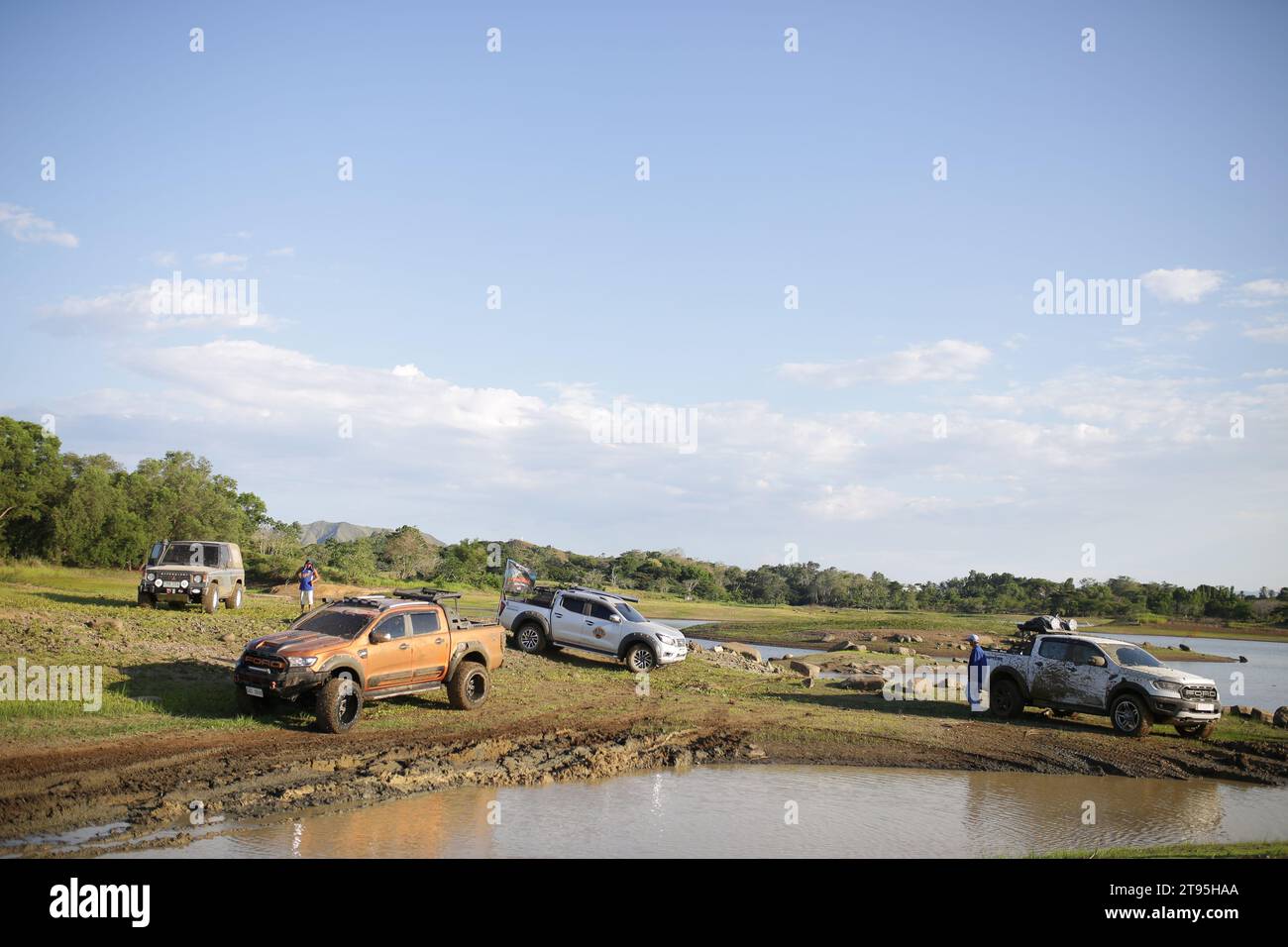Outdoor adventure at Ubay Stock Farm, Bohol, Philippines Stock Photo ...