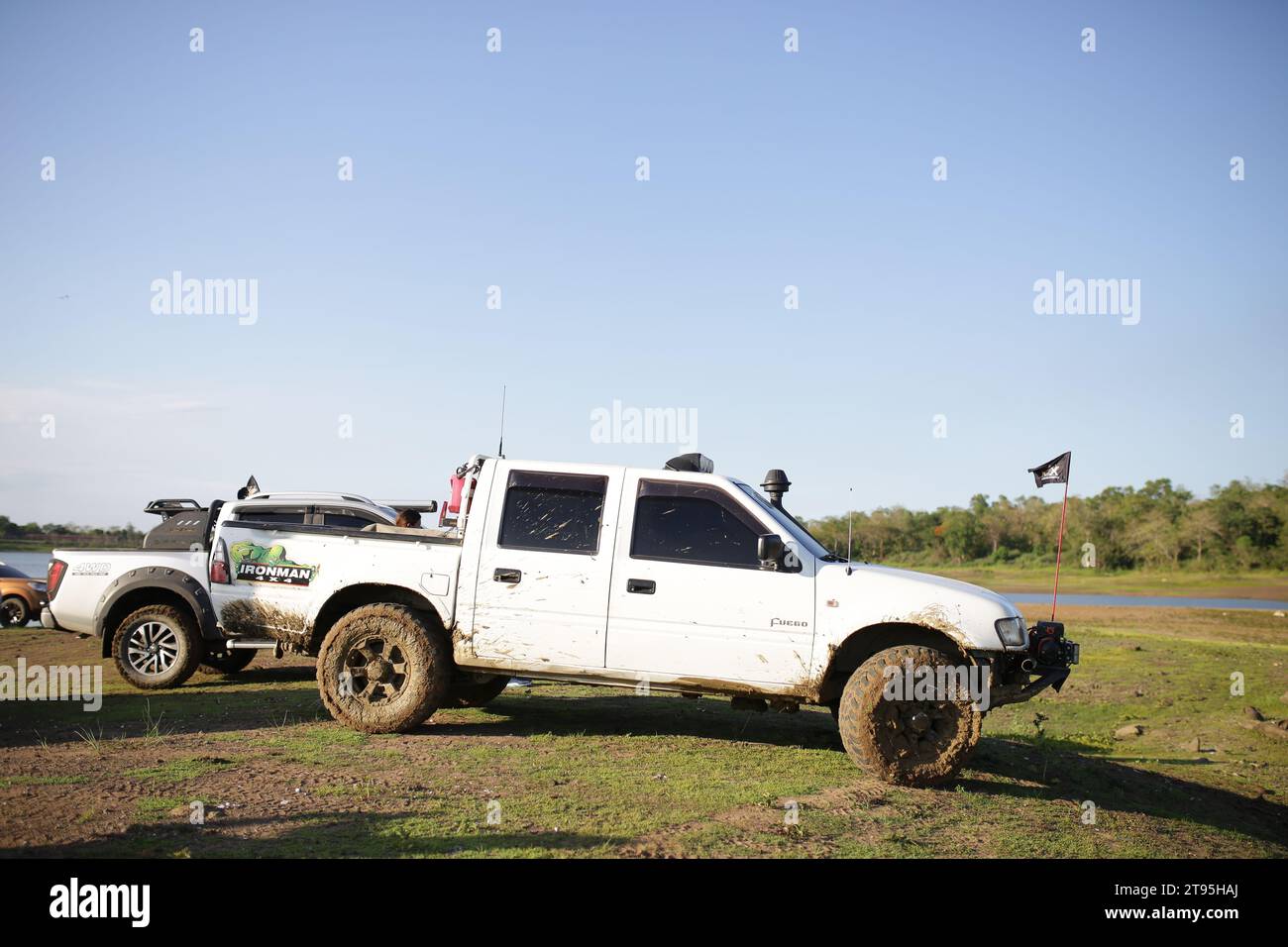 Outdoor adventure at Ubay Stock Farm, Bohol, Philippines Stock Photo ...