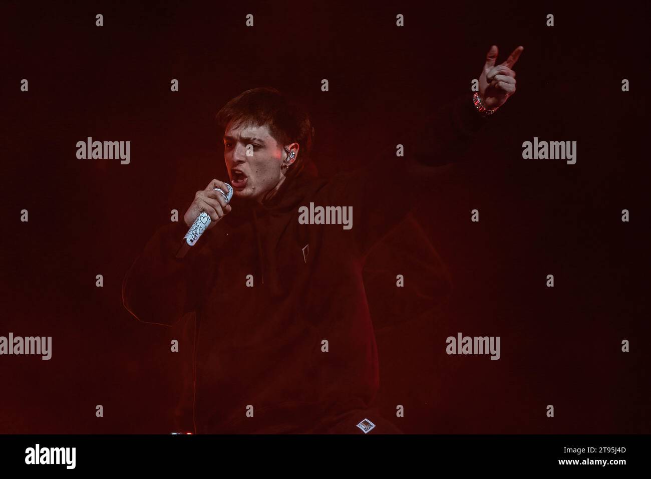 Barcelona, Spain. 22nd Nov, 2023. Mexican singer, Hassan Emilio Kabande ...