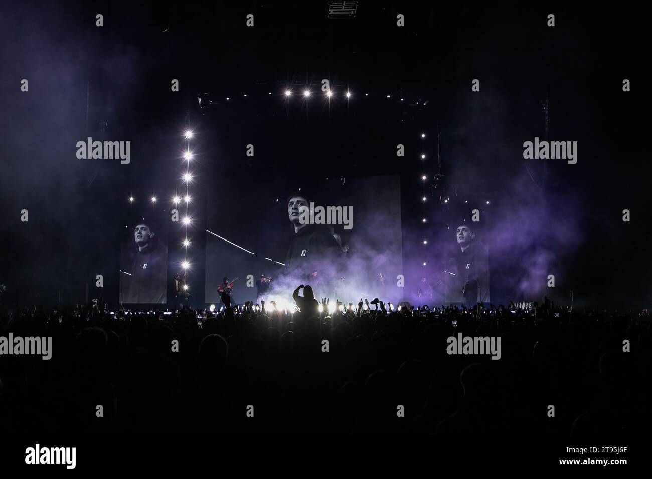 Barcelona, Spain. 22nd Nov, 2023. Mexican singer, Hassan Emilio Kabande ...