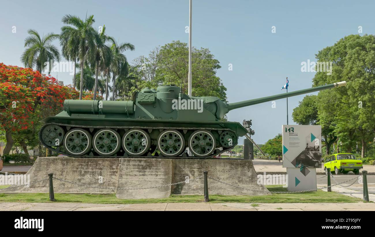 Revolution museum havana tank hi-res stock photography and images - Alamy