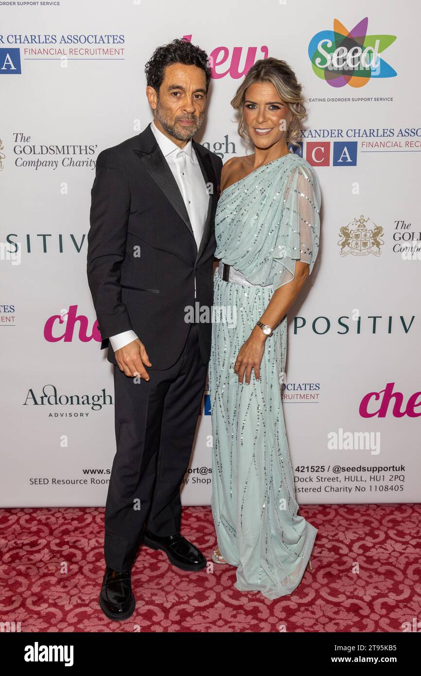 London, UK. 22nd Nov, 2023. Gemma Oaten and Anthony Barclay attend the ...