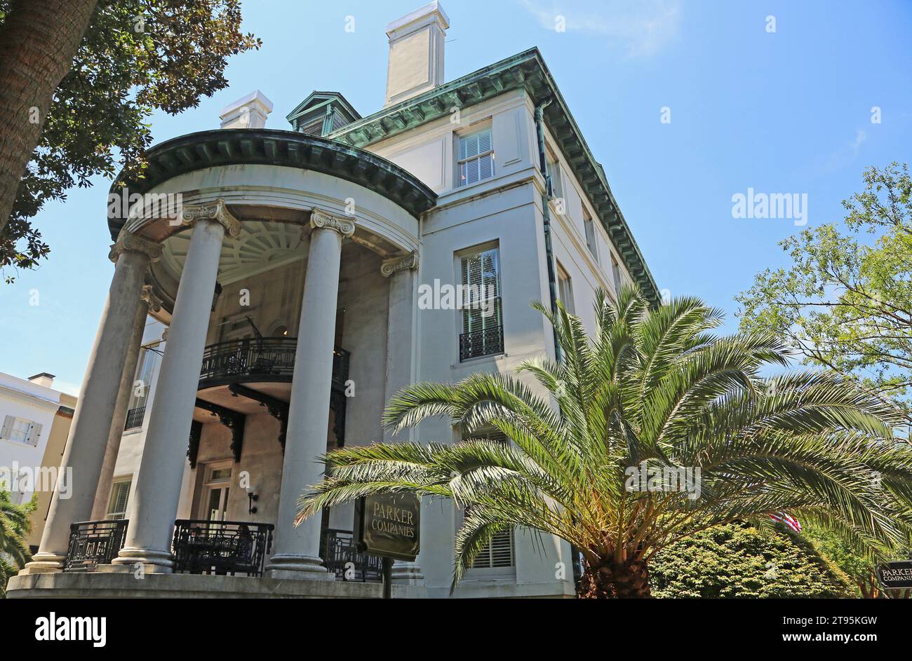 Parker Companies building - Savannah, Georgia Stock Photo - Alamy