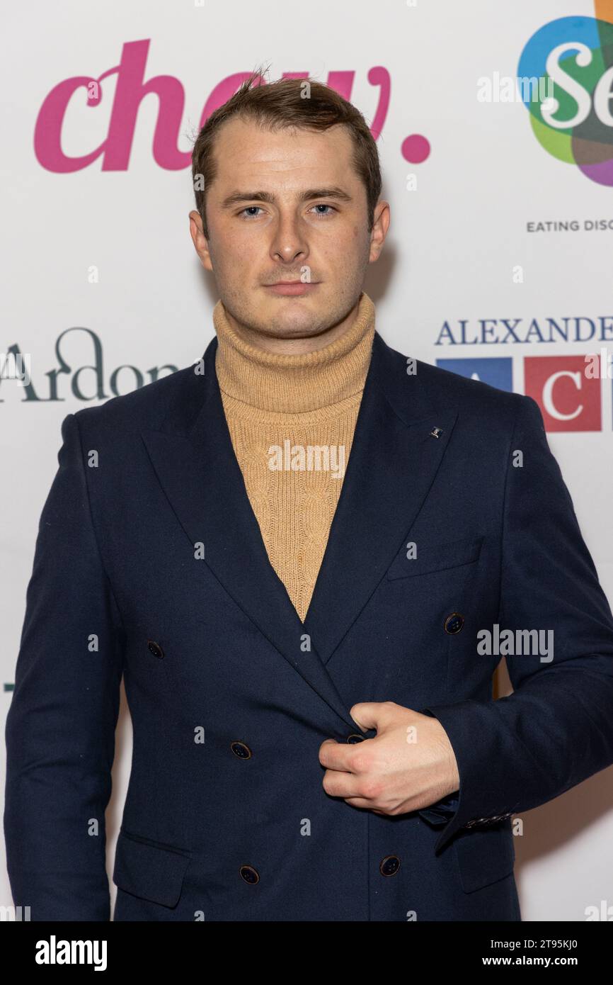 London, UK. 22nd Nov, 2023. Max Bowden attends the SEED Gala 2023 at Goldsmith's Hall in London ...