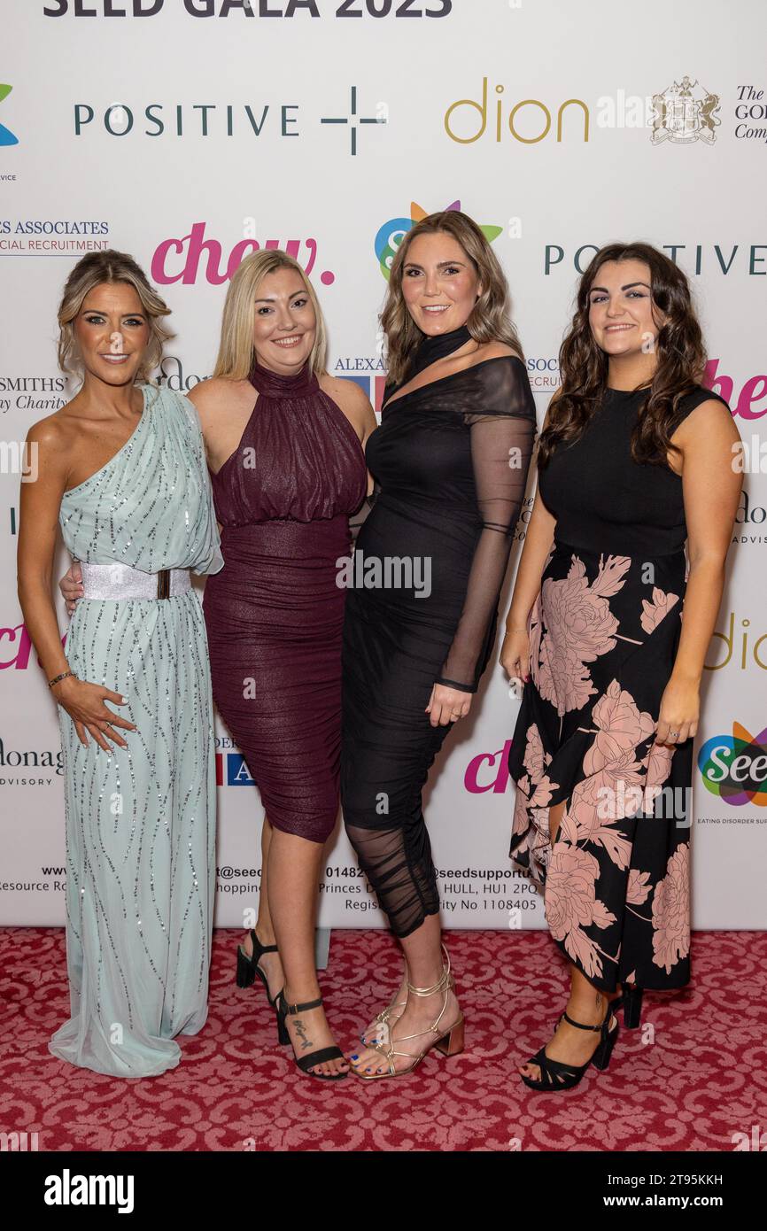 London, UK. 22nd Nov, 2023. Gemma Oaten, Gemma Trathan, Elena Prosser ...