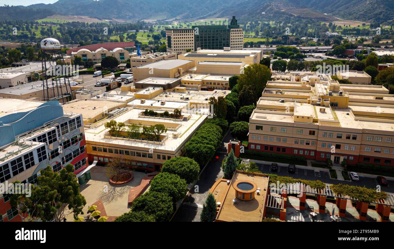 Walt Disney Company in Burbank - the famous Walt Disney Studios from ...