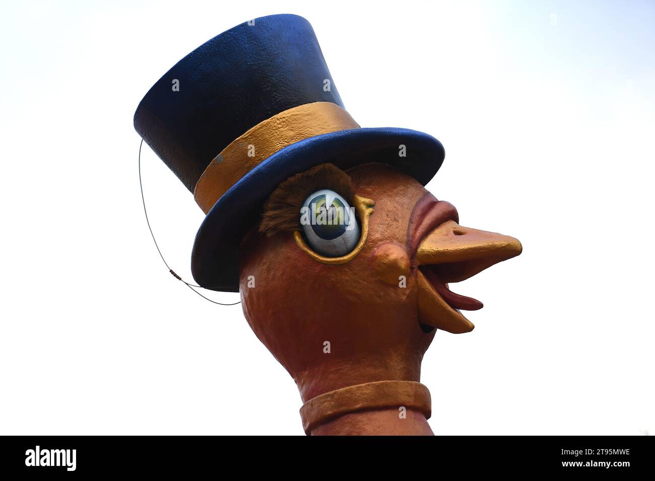 New York, USA. 22nd Nov, 2023. Close-up view of the Turkey float on the ...