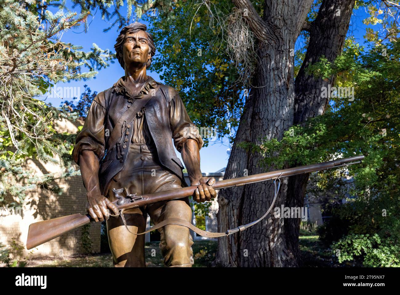 Sons of Liberty Bronze Sculpture by artist James Muir - along Clear ...