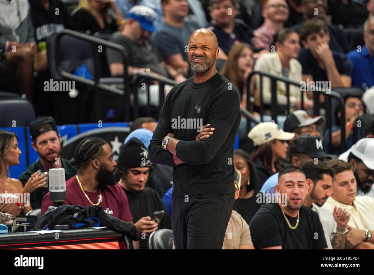 Orlando, Florida, USA, November 22, 2023, Orlando Magic head coach ...