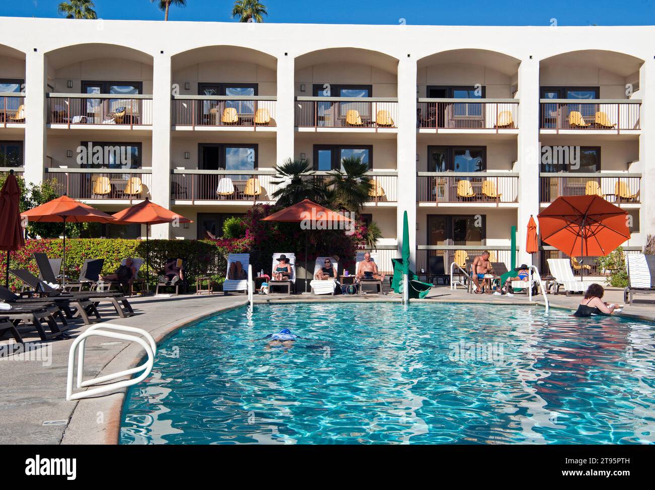 Hotel swimming pool in hi-res stock photography and images - Alamy