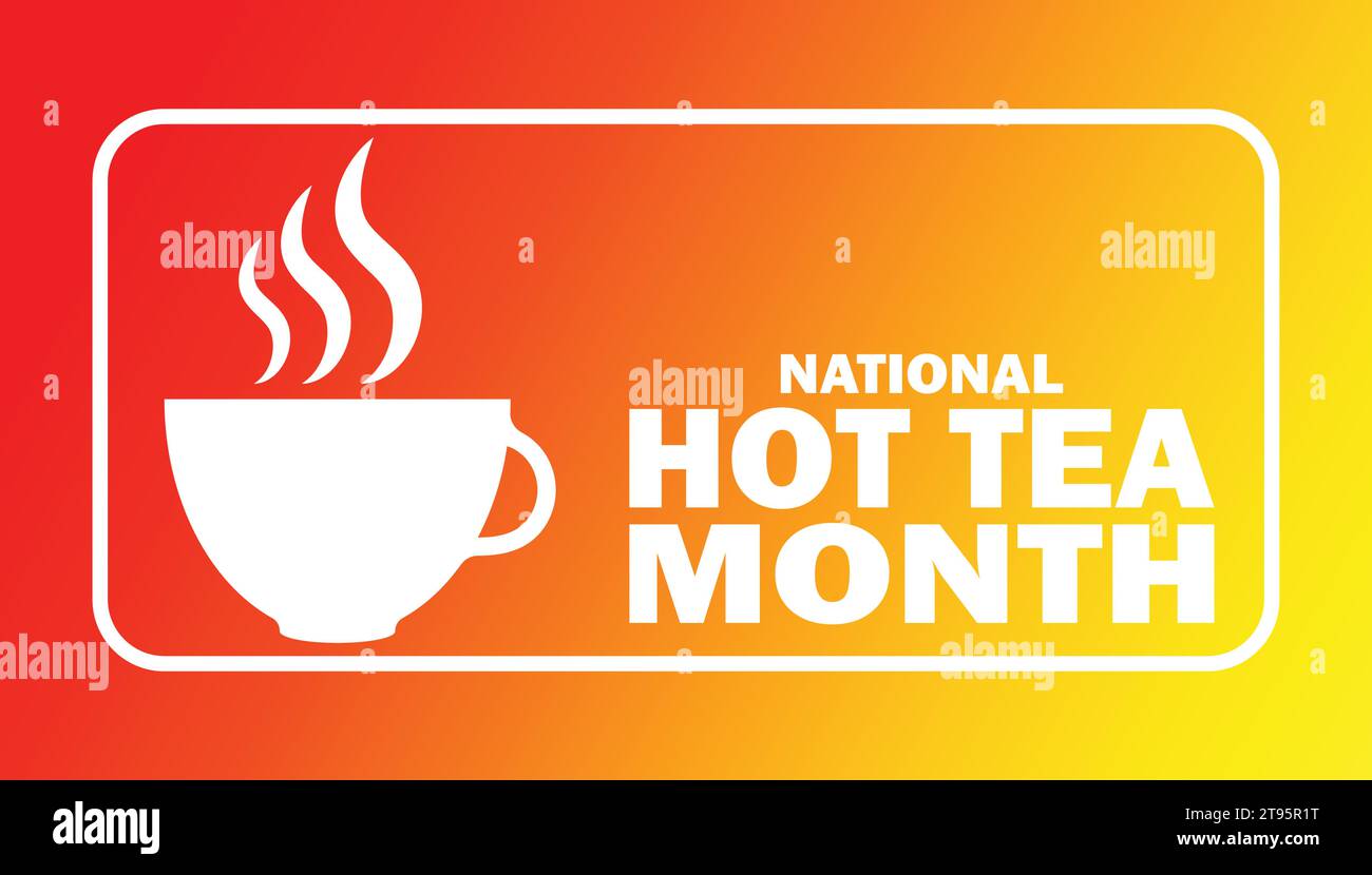 International tea day Stock Vector Images - Alamy