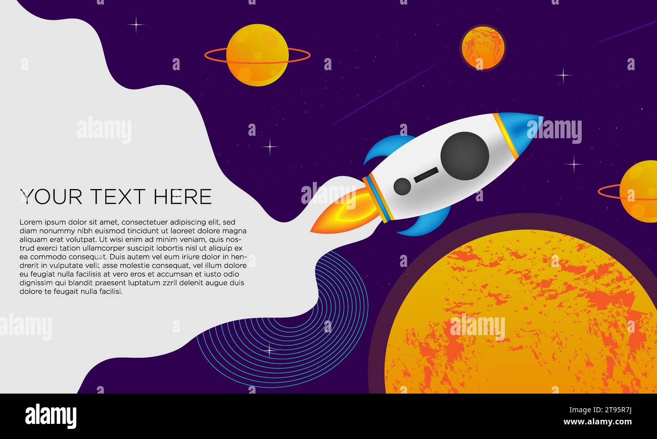 Space background purple universe Stock Vector Images - Alamy