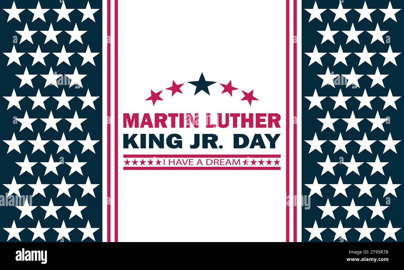 Martin Luther King Day. Holiday concept. Template for background ...