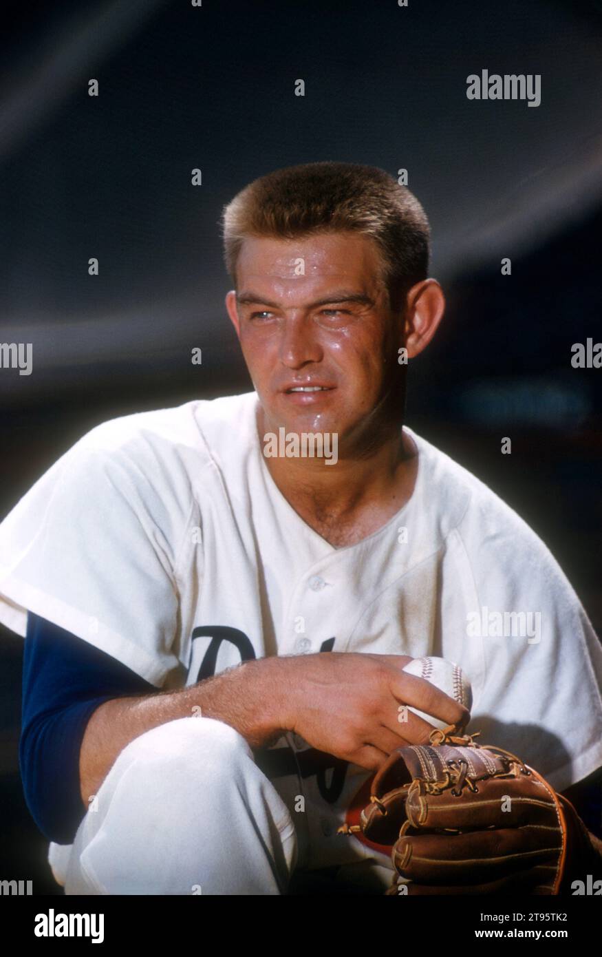 VERO BEACH, FL - MARCH, 1959: Clem Labine #41 of the Los Angeles ...