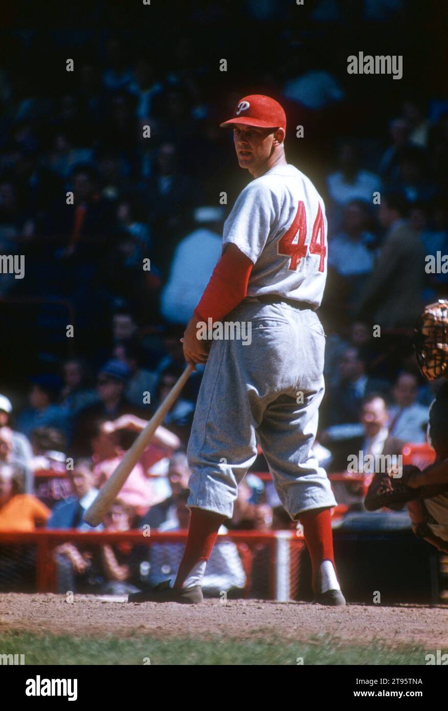 BROOKLYN, NY - MAY 21: Pitcher Dave Cole #44 of the Philadelphia ...