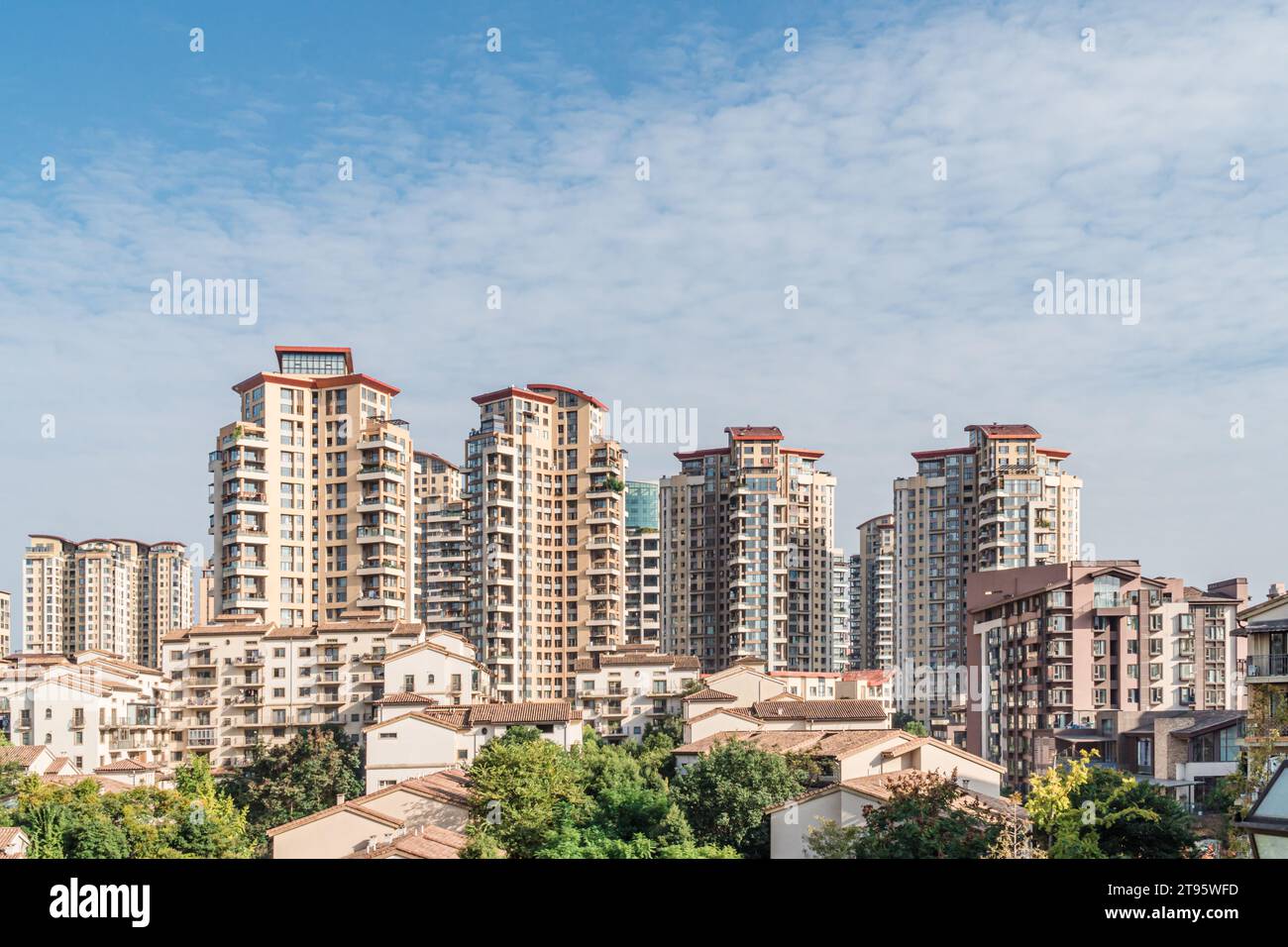 Beautiful Residential Environment in Chengdu, Sichuan Province, China ...