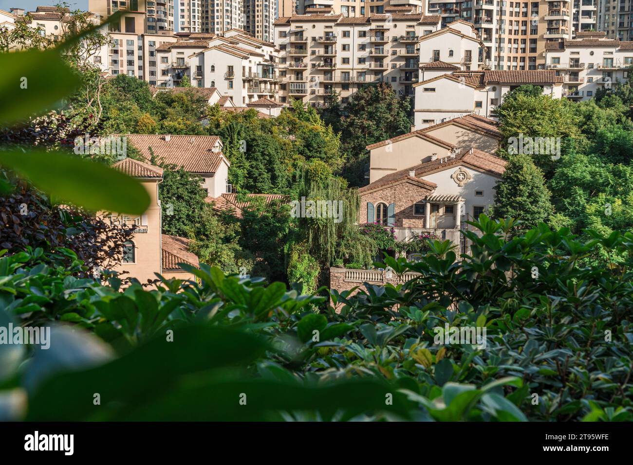 Beautiful Residential Environment in Chengdu, Sichuan Province, China ...