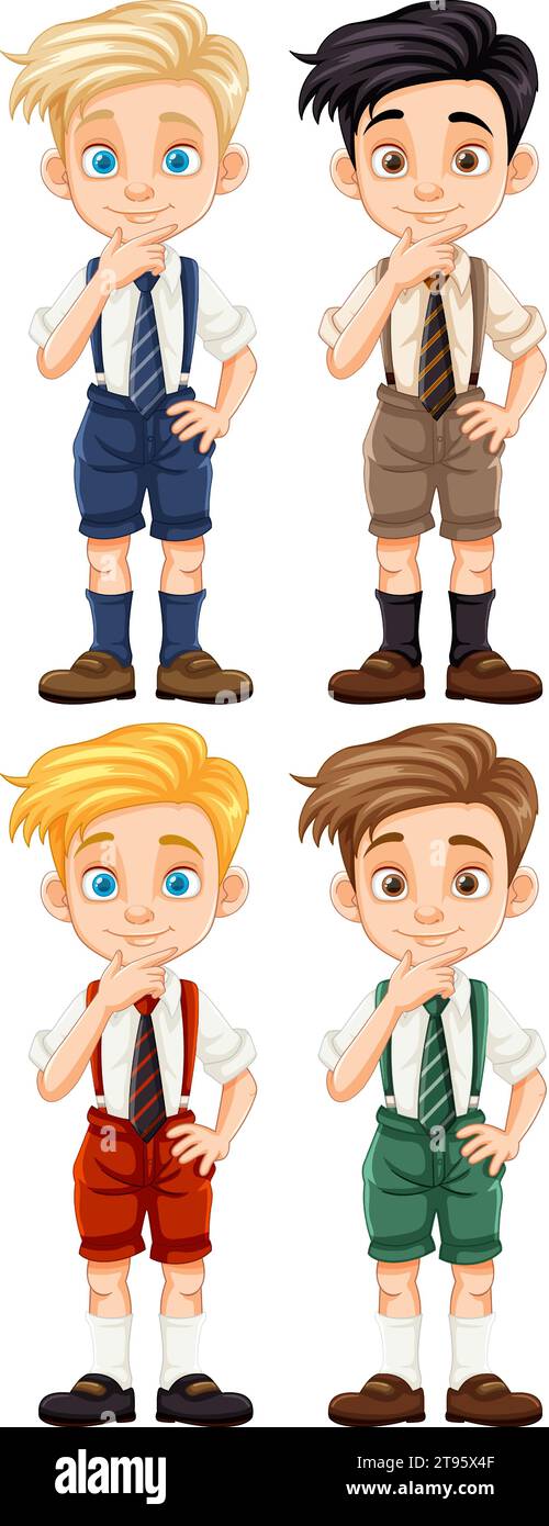 Vibrant uniforms Stock Vector Images - Alamy