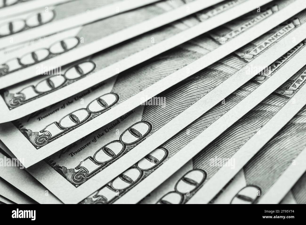 Money scattered on the desk. Photography for Finance and Economy ...