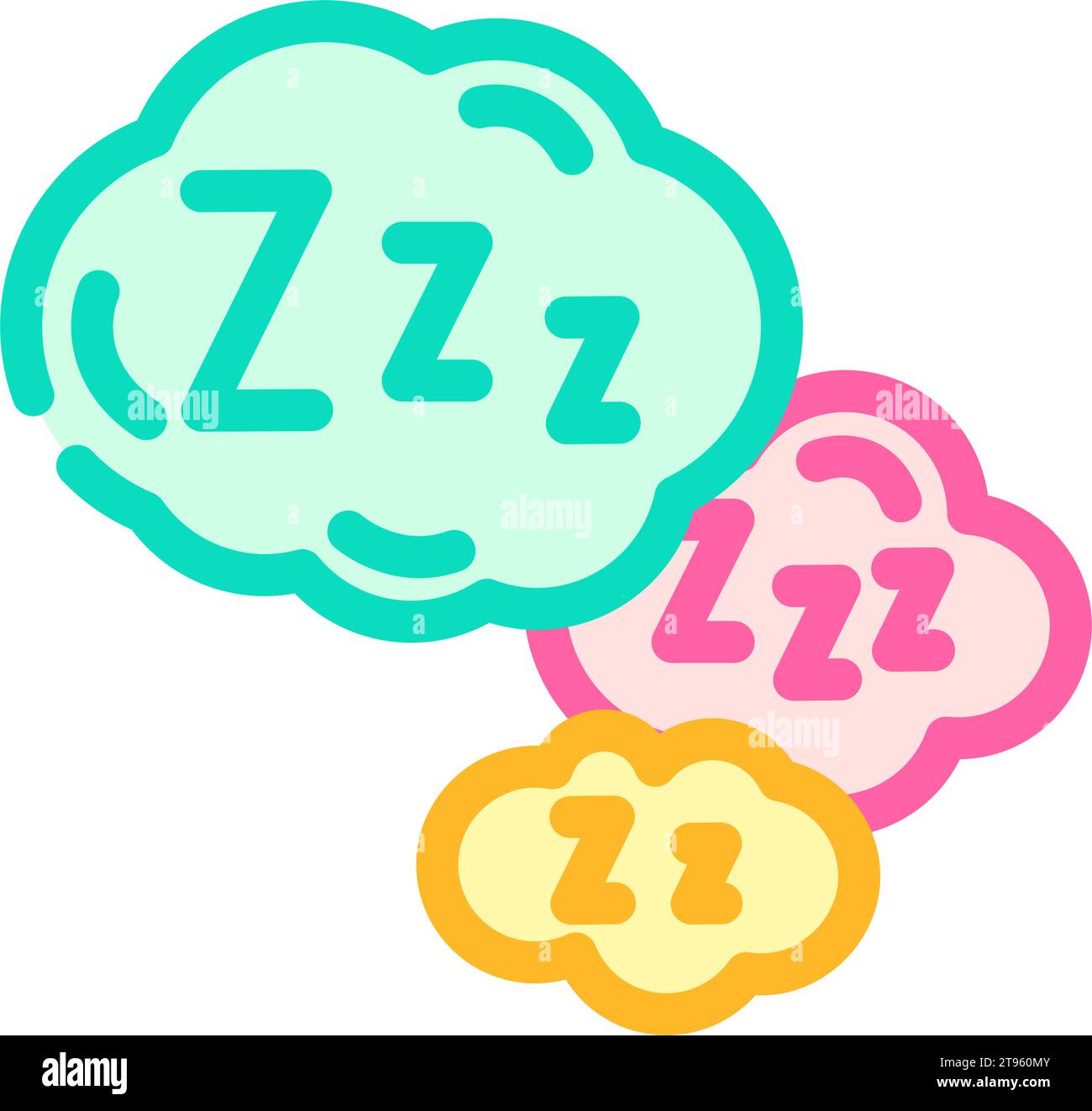 Snoring man bed Stock Vector Images - Alamy