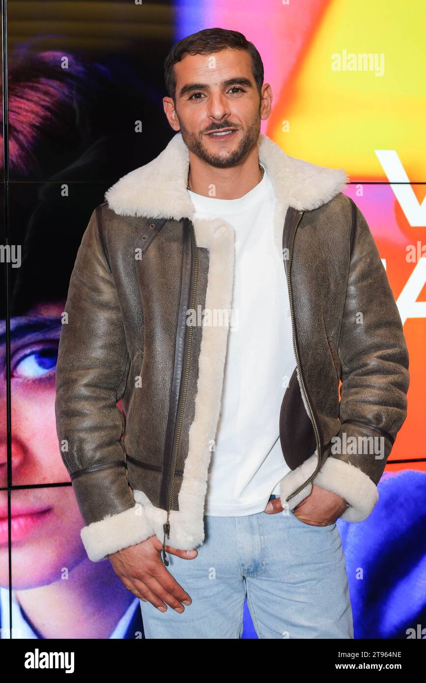 Paris, France. 20th Nov, 2023. Sofiane Zermani aka Fianso attending the premiere of the film La ...