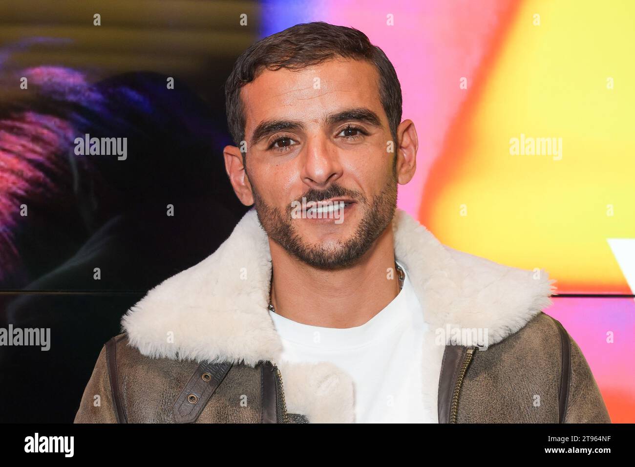 Paris, France. 20th Nov, 2023. Sofiane Zermani aka Fianso attending the premiere of the film La ...