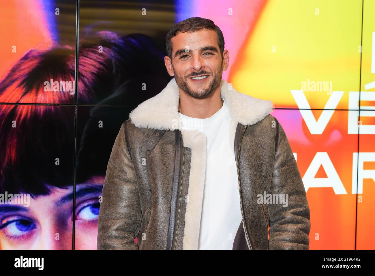 Paris, France. 20th Nov, 2023. Sofiane Zermani aka Fianso attending the premiere of the film La ...