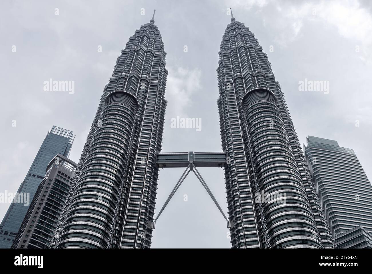 Kuala Lumpur, Malaysia - November 25, 2019: Petronas Twin Towers ...