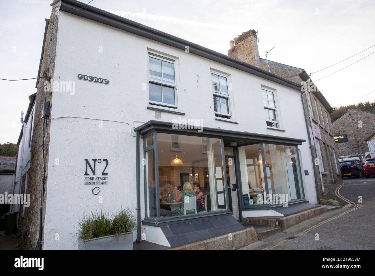 Mousehole village 2 ForeStreet French bistro restaurant in Mousehole ...