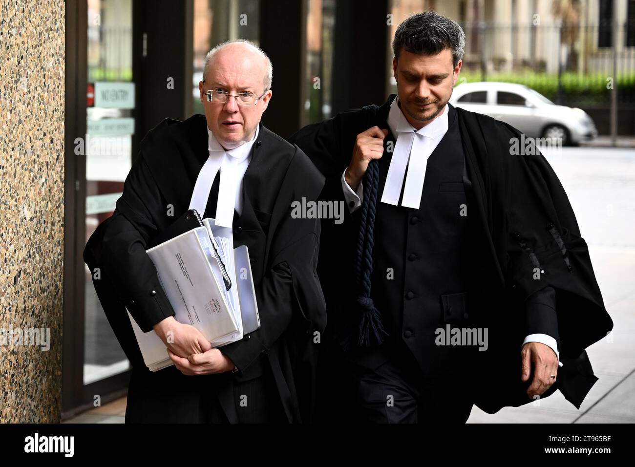 Sydney, Australia. 23rd Nov, 2023. Matthew Richardson, (left) the ...