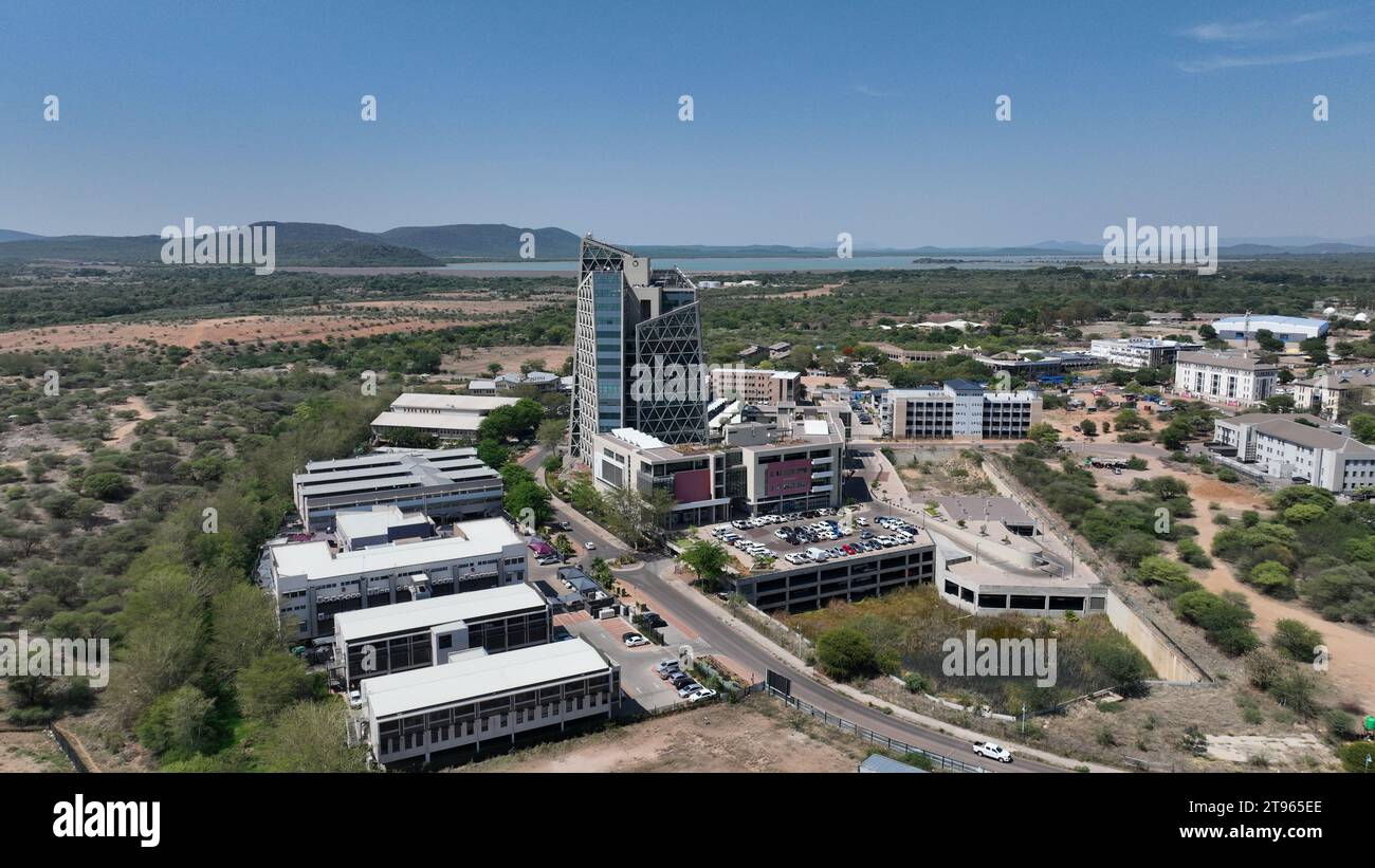 Fairscape precinct office building in Gaborone, Botswana Stock Photo - Alamy