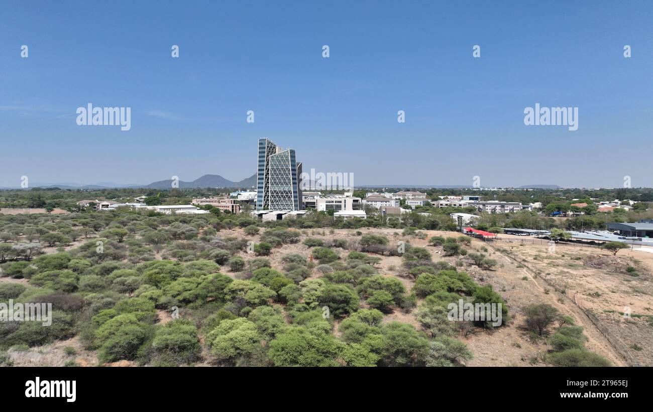 Fairscape precinct office building in Gaborone, Botswana Stock Photo - Alamy