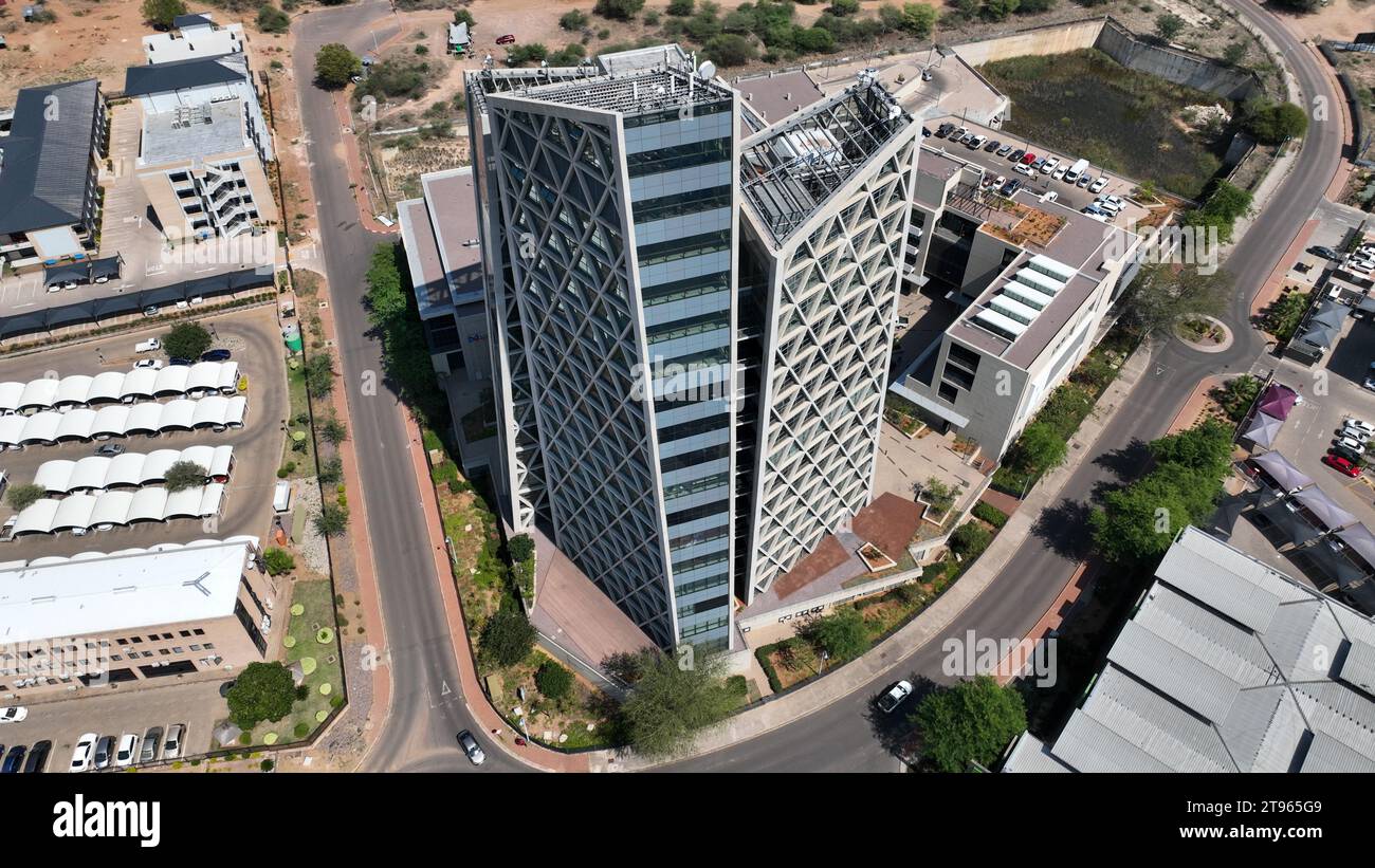 Fairscape precinct office building in Gaborone, Botswana Stock Photo - Alamy