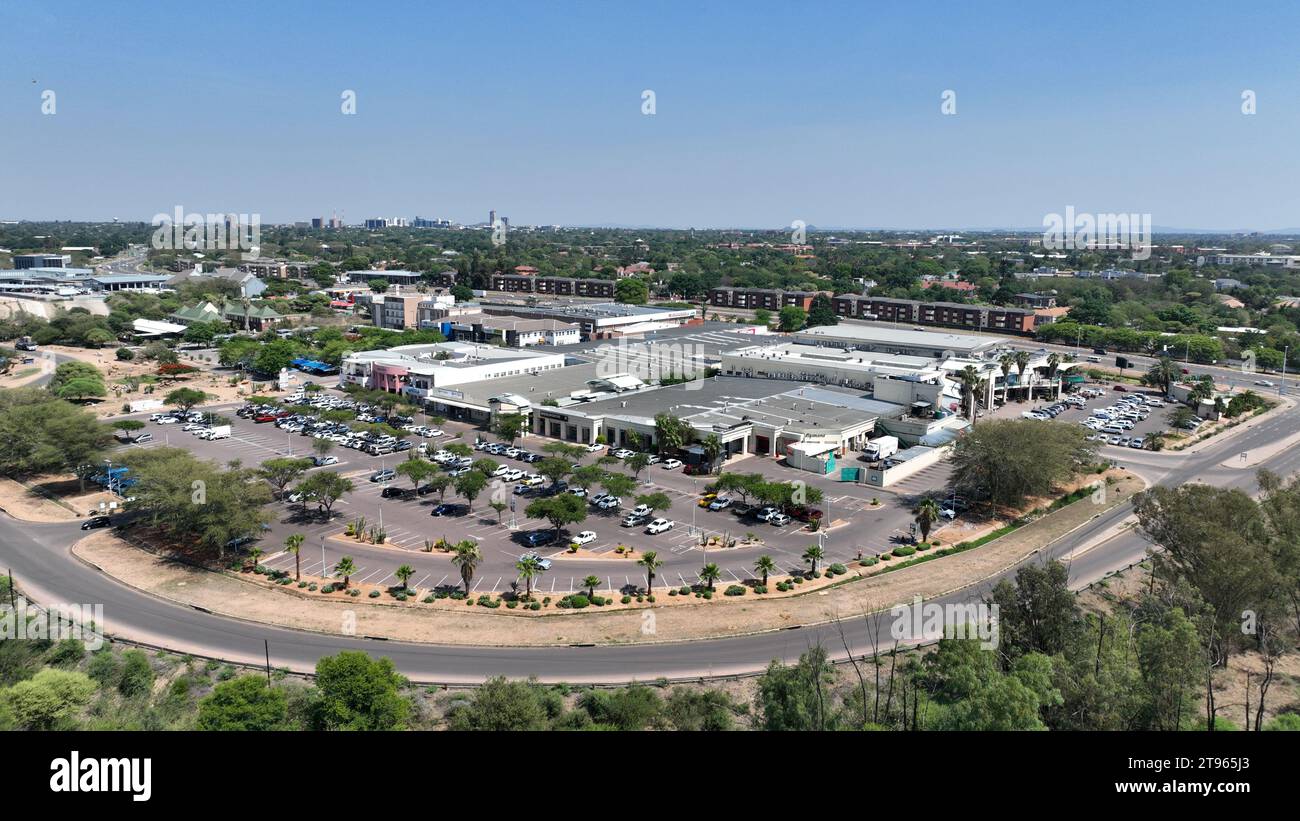Fairscape precinct office building in Gaborone, Botswana Stock Photo - Alamy