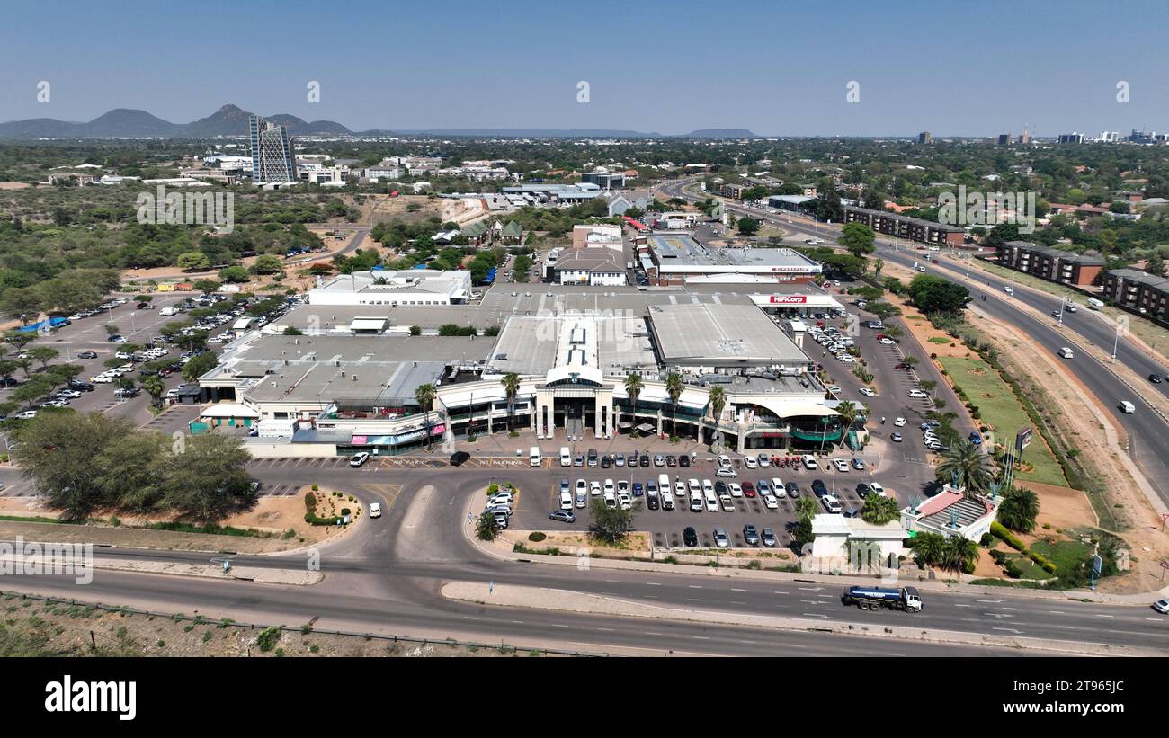 Fairscape precinct office building in Gaborone, Botswana Stock Photo - Alamy