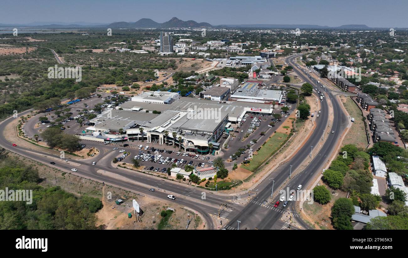 Fairscape precinct office building in Gaborone, Botswana Stock Photo - Alamy