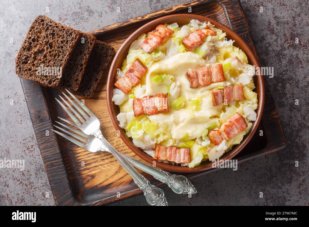 Norwegian Plukkfisk is made with a white fish cod and a creamy potato ...