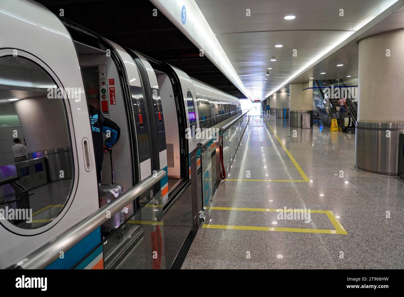 Shanghai Transrapid Maglev Shanghai Maglev Train Station Station ...