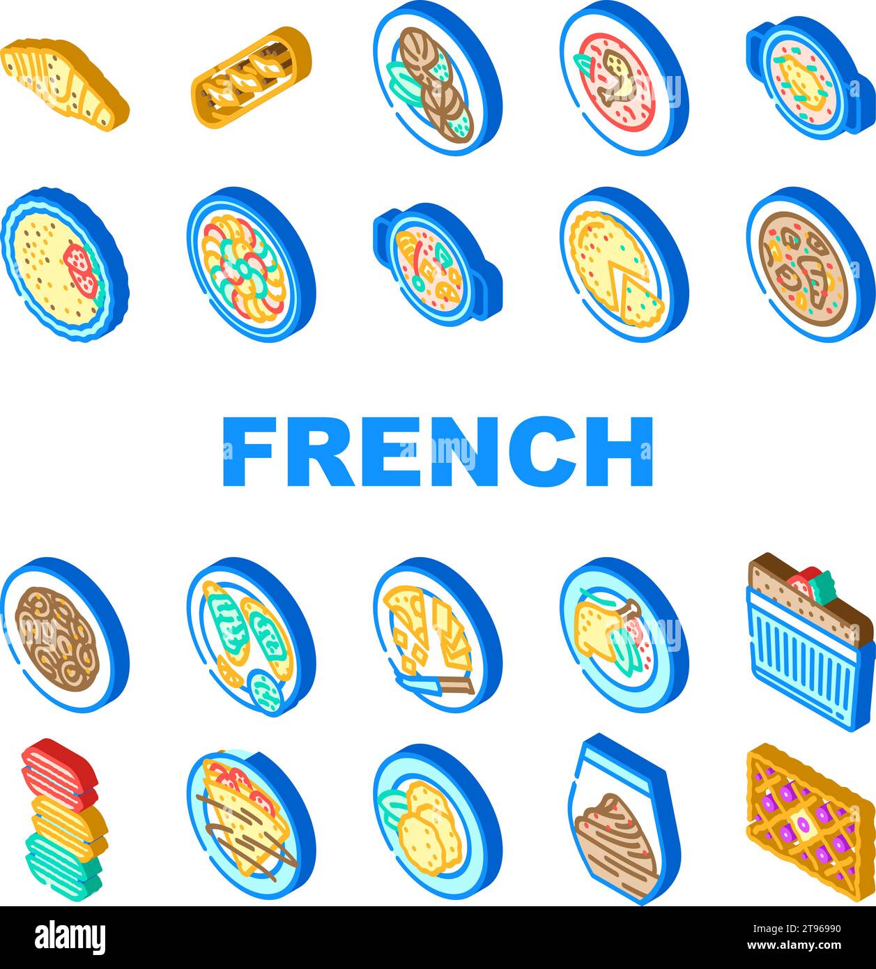 Tasty bread garlic cheese Stock Vector Images - Alamy