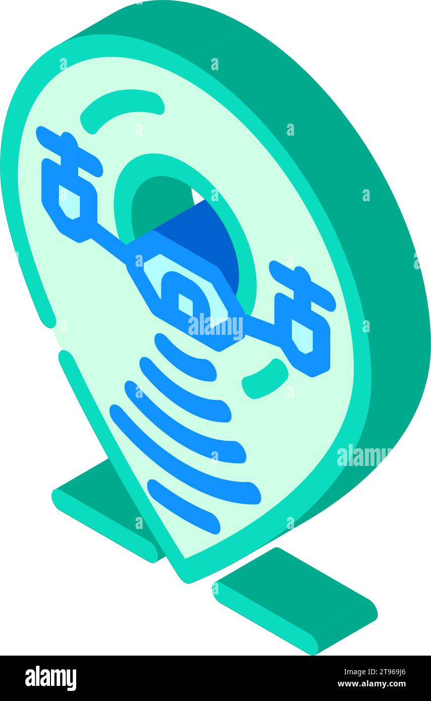 gps navigation autonomous delivery isometric icon vector illustration ...