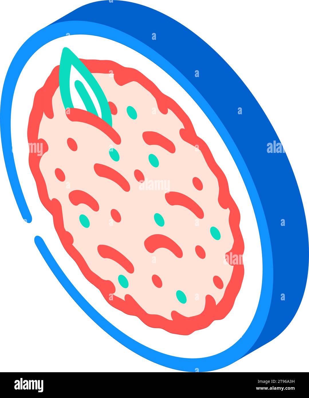 salsa mexican cuisine isometric icon vector illustration Stock Vector ...