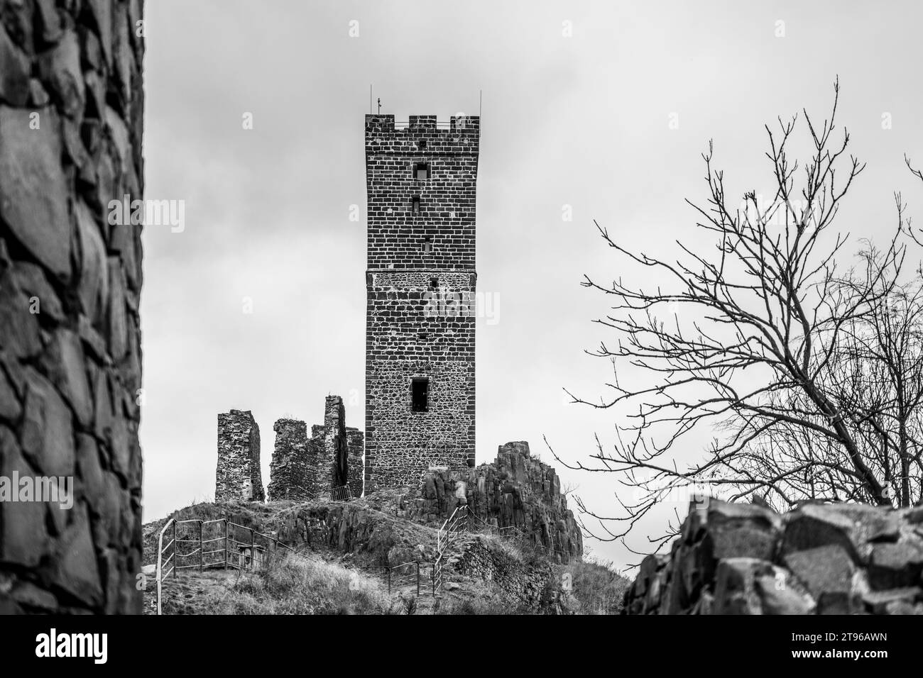 Fortification mediaeval Black and White Stock Photos & Images - Alamy