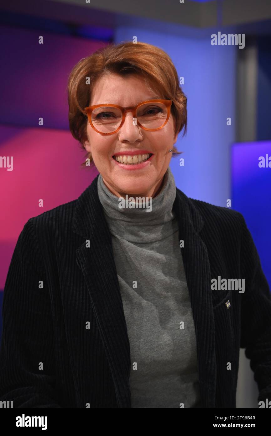 Cologne, Germany. 22nd Nov, 2023. Presenter Bettina Böttinger as a ...