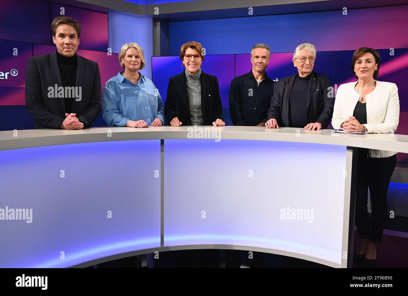 Cologne, Germany. 22nd Nov, 2023. Journalist Markus Feldenkirchen, l-r ...