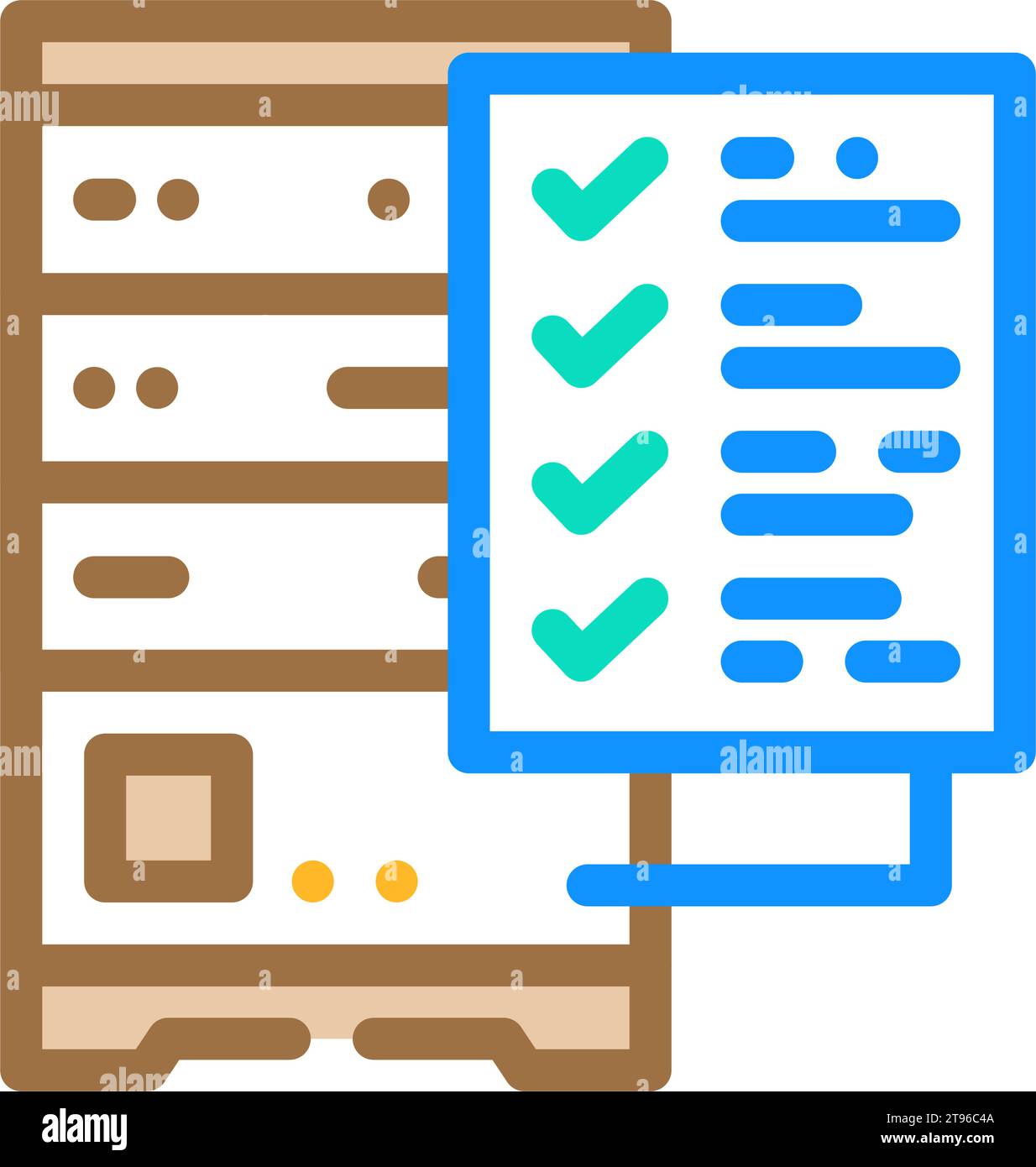 Data validation system Stock Vector Images - Alamy