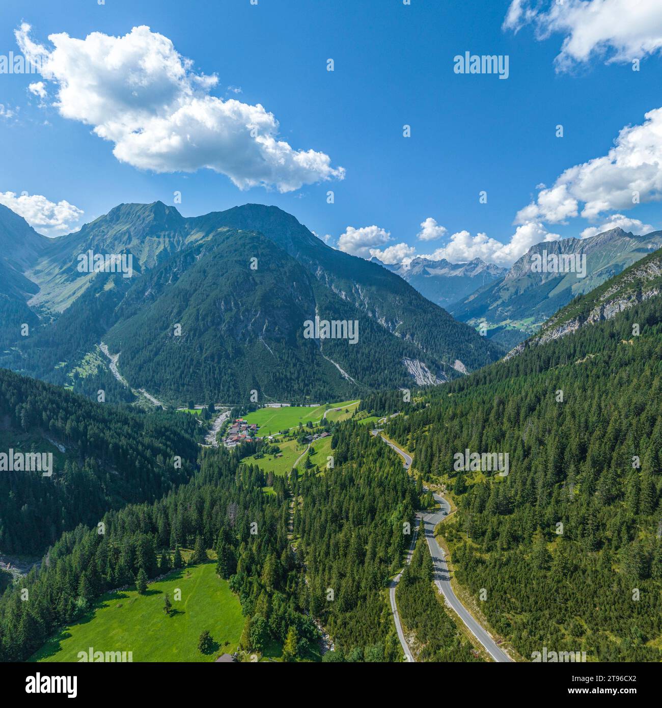 Hahntennjoch road hi-res stock photography and images - Alamy