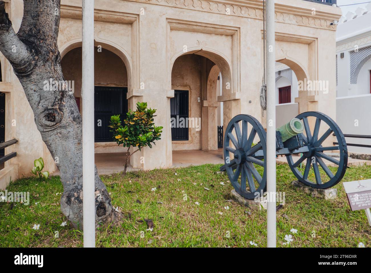 View of Lamu Swahili Museum in Lamu Island, Kenya Stock Photo - Alamy